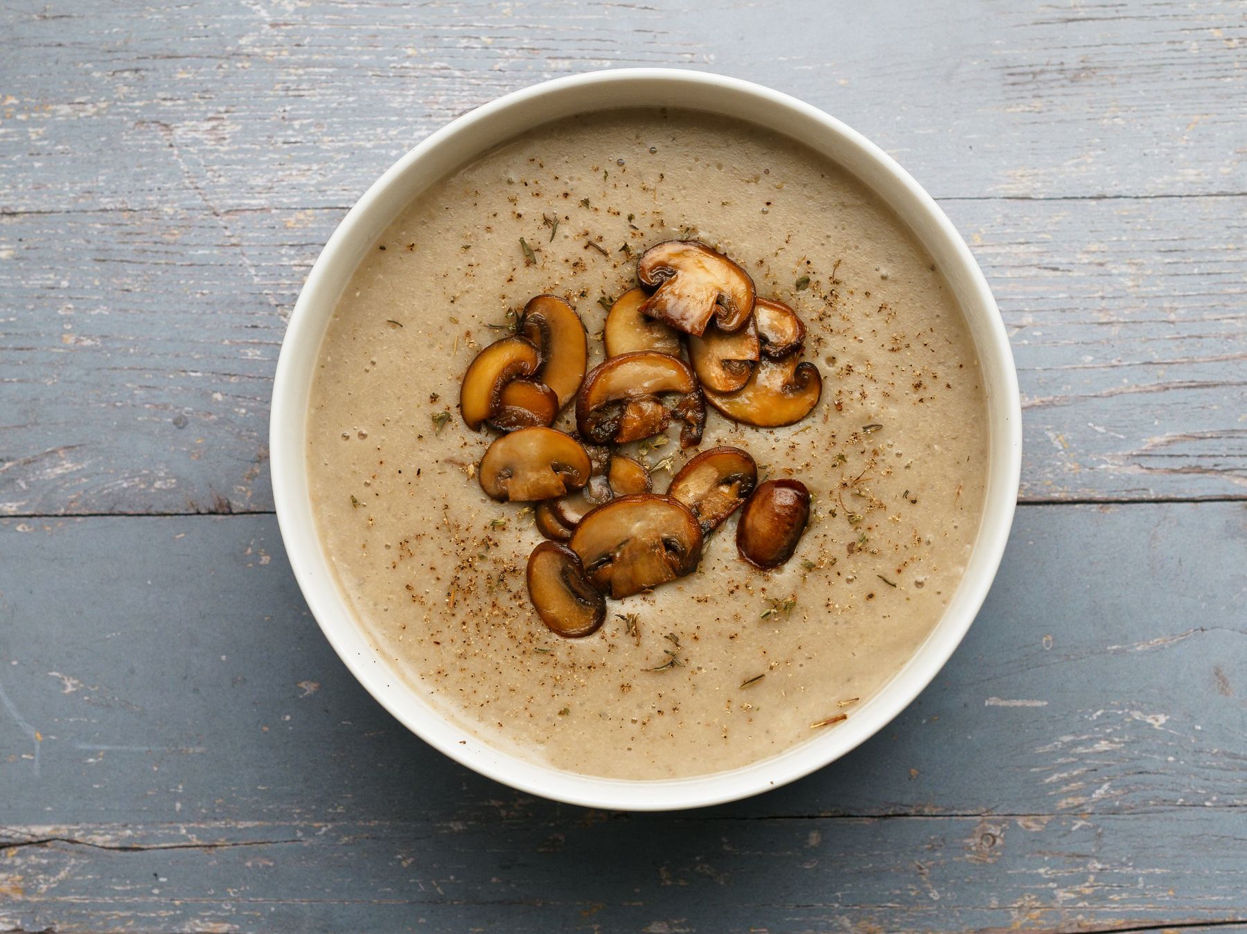 Gebonden champignonsoep - snel en makkelijk | PLANTPROEF